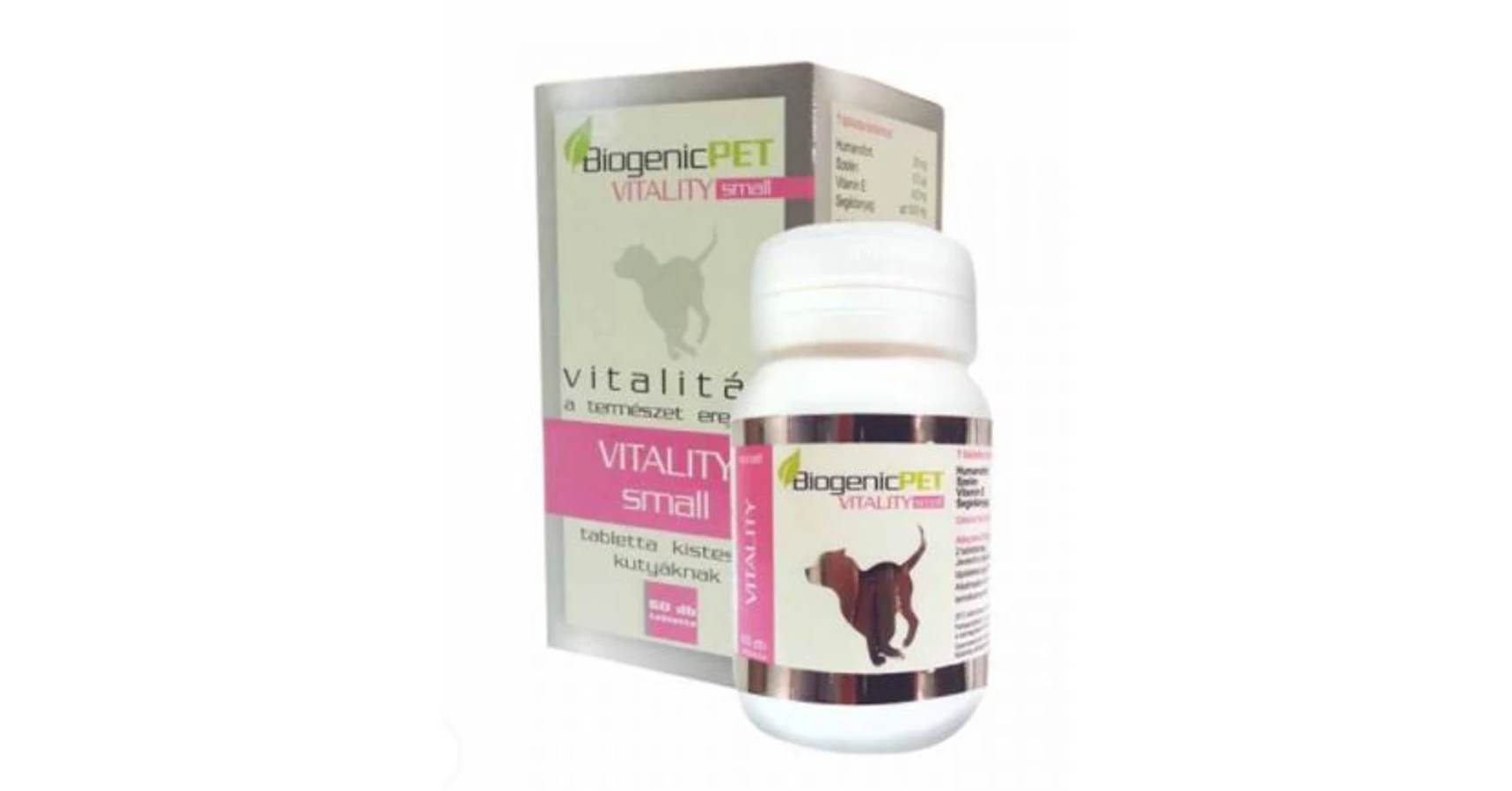 BiogenicPet - Vitality Small Kistestű Kutyáknak | Homevet Patika