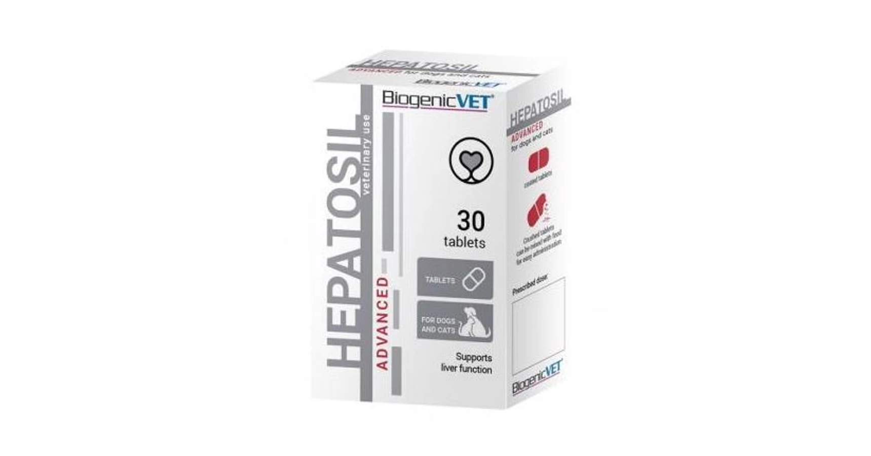 BiogenicVet - Hepatosil Advanced tabletta | Homevet Patika