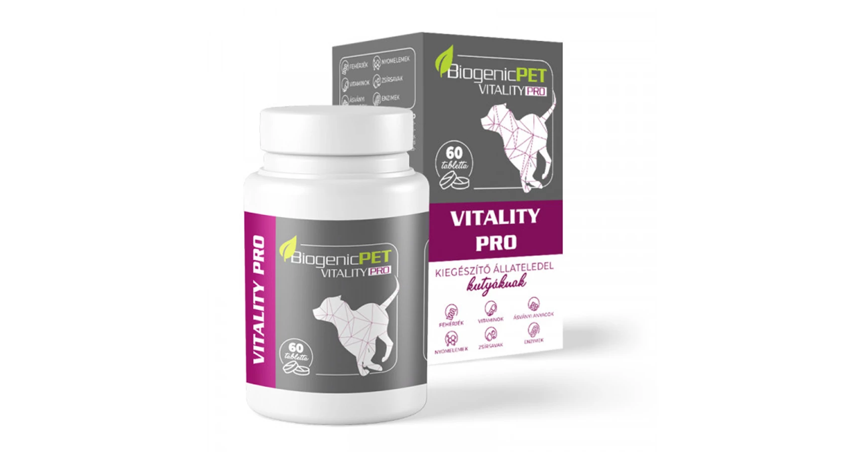 Biogenicpet Vitality Pro tabletta kutyáknak 60x | Homevet Patika